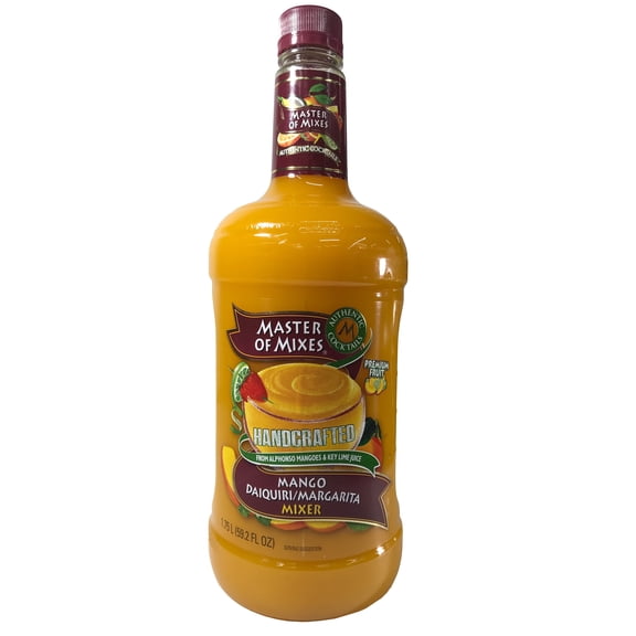 Master of Mixes, Margarita Mix, 1.75 L, Bright Red Color - Walmart.com
