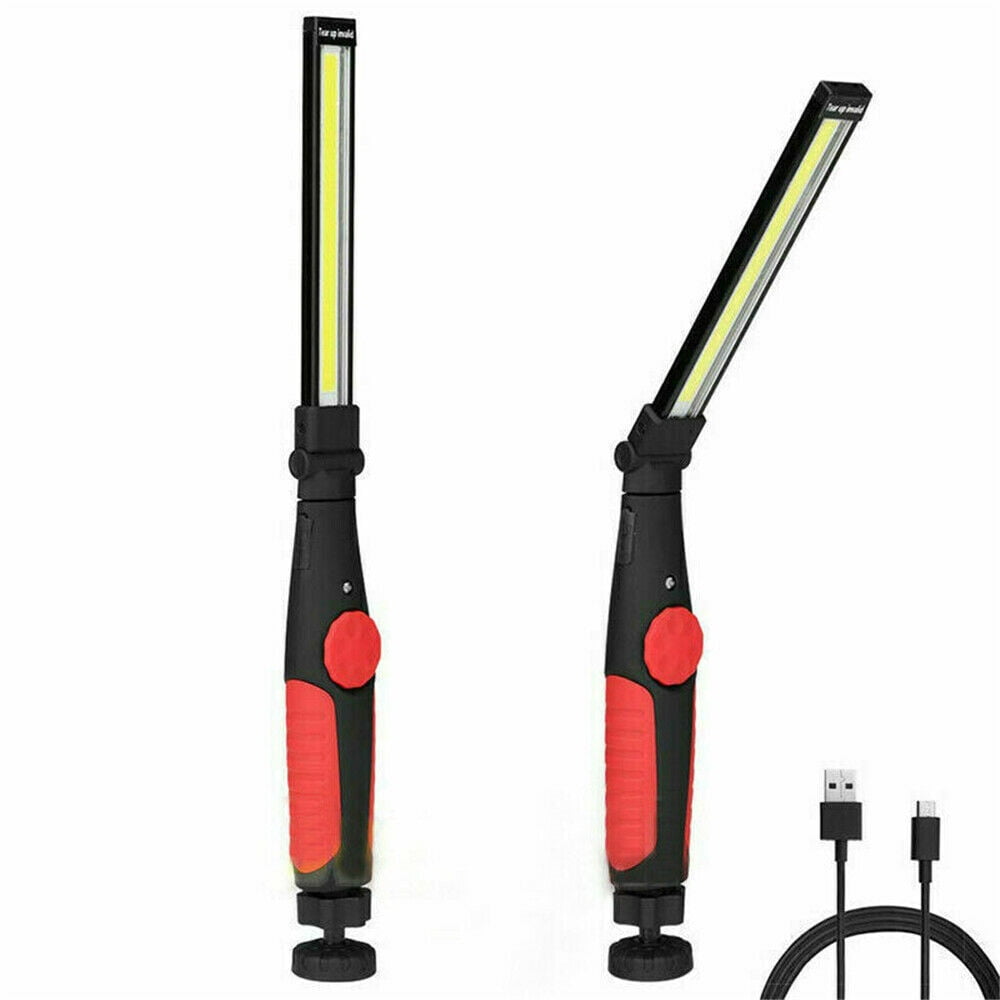 Rechargeable LED USB Slim Work Light Mechanic Flashlight Lamp Bar ...