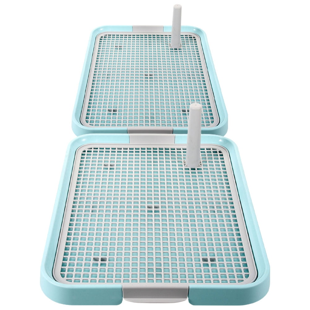 Click here for Upouart 2pcs Mesh Dog Toilet Plastic Blue Indoor D... prices