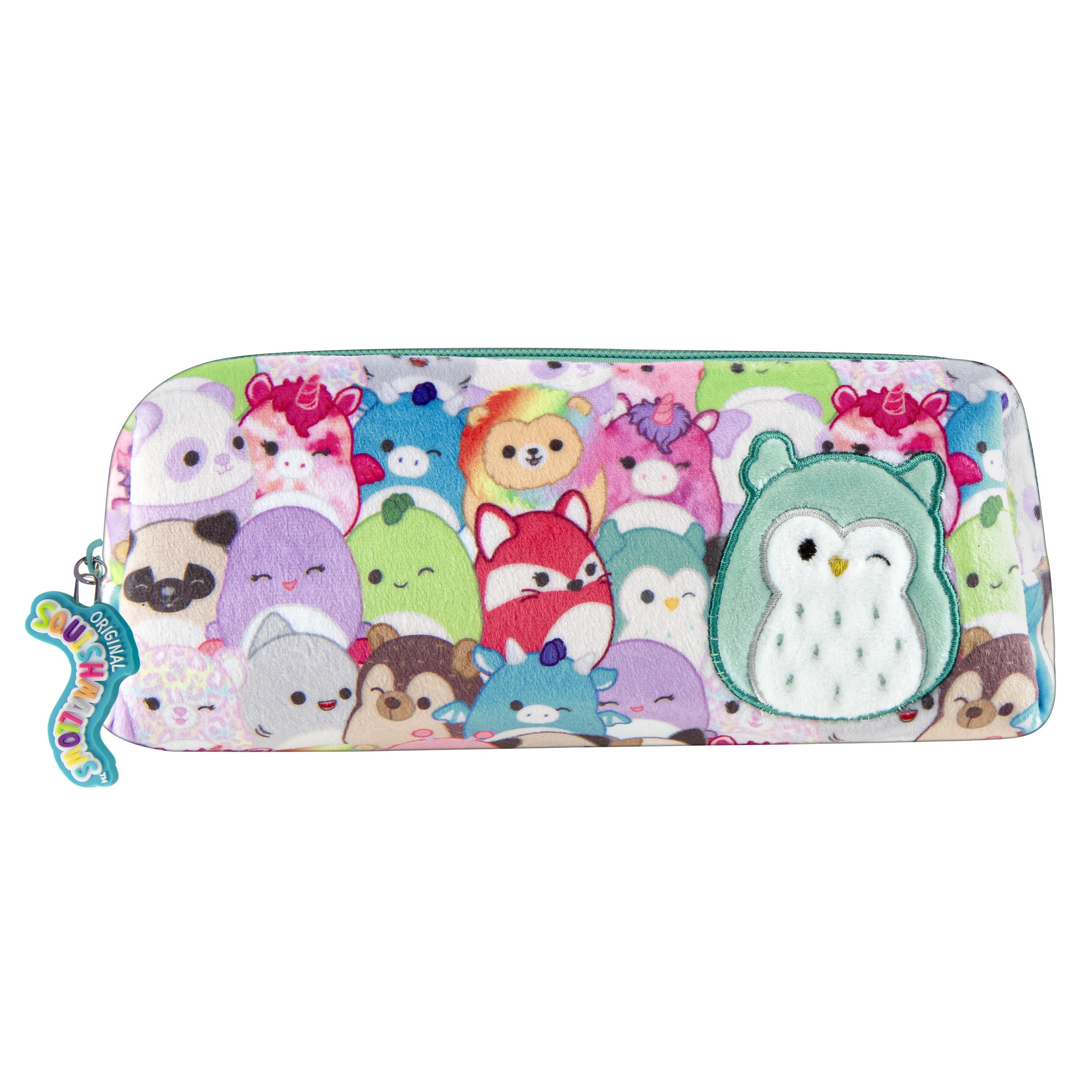 Squishmallows New Winston the Owl Pencil Pouch, Multi Color - Walmart.com