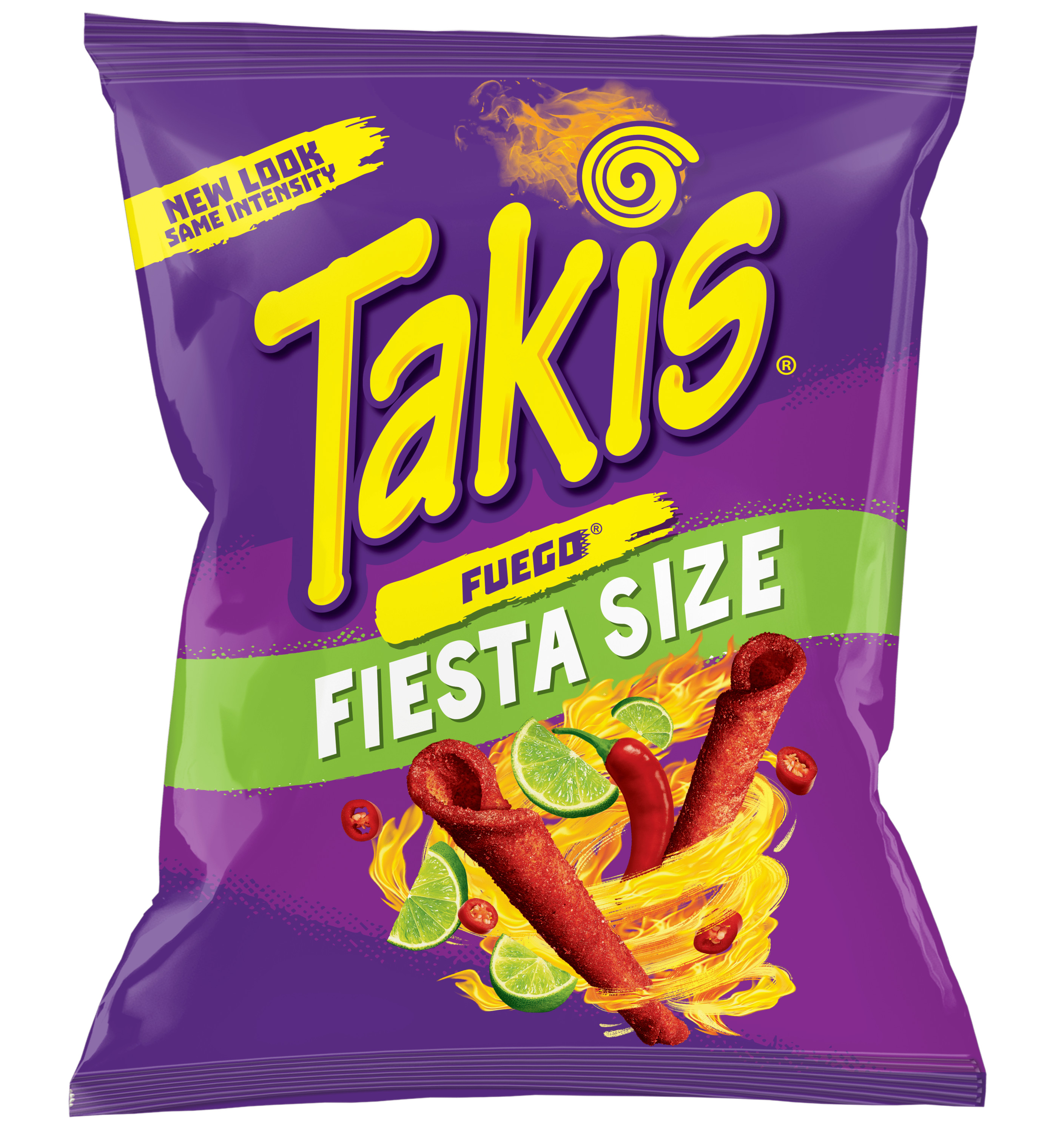 TAKIS Rolled Fuego Tortilla Chips Fiesta Size Bag Of 20 Ounces TAKIS Rolled Fuego Tortilla Chips Fiesta Size Bag Of 20 Ounces