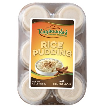 Senor Rico Rice Pudding, 1 - 7 oz Serving Size Plastic Cup ...