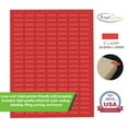 Small White Rectangular Labels + Color Printable Labels - 1540 Pack ...