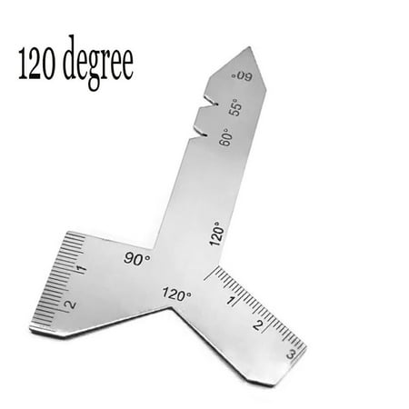 EZONEDEAL 120 DEGREE CENTER GAGE THREAD GAUGE INCH LATHE TOOLS ...