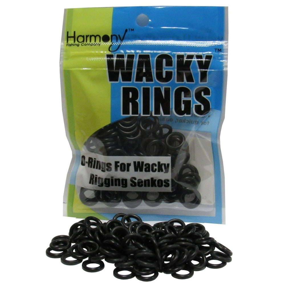 Wacky Rings - O-Rings for Wacky Rigging Senko Worms (100 orings for 4+5 ...