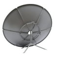 Miumaeov 1.5m 1800W Solar Cooker, Parabolic Outdoor Camping Cooking ...