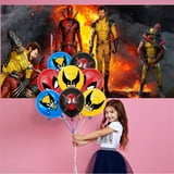 Deadpool and Wolverine Party Decor Plates Cake Topper Balloons Supplies ...