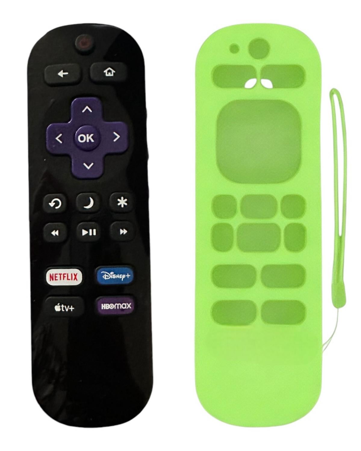 Control Compatible Con Roku Tv Sharp Element Atvio Mas Funda negro 16 ...