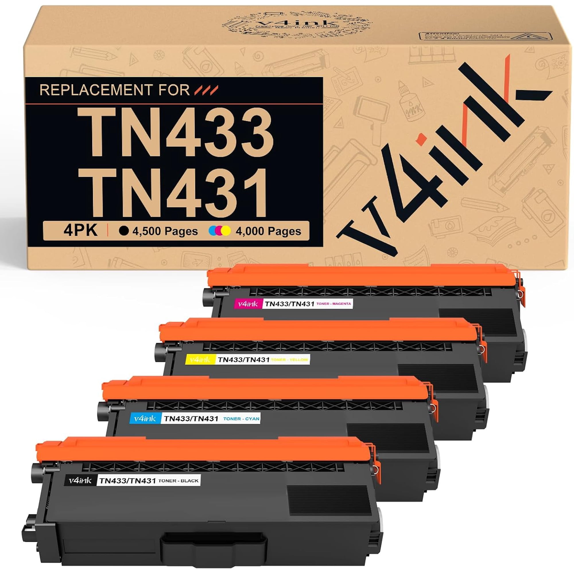 Click here for Yantong Tn-433 Tn-431 Compatible Toner Cartridge R... prices