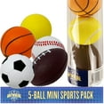Anywhere Sports: 5-Ball Mini Sports Pack - 2.5-3.5" Foam Set, Soccer ...