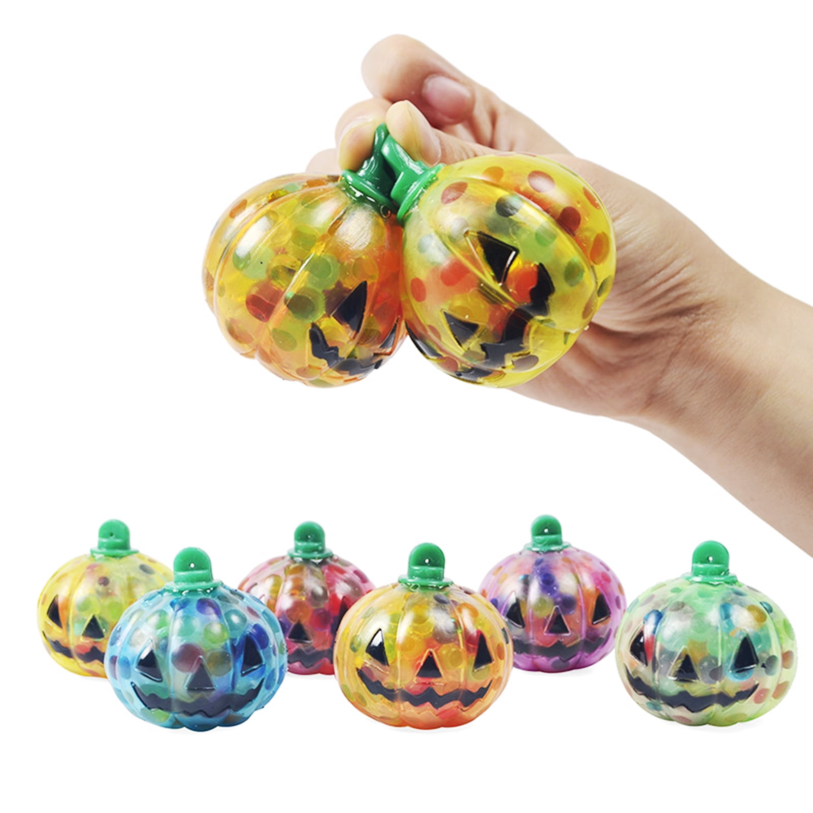 Halloween Antistress Pumpkin Fidget Toys Creative Fashion Squeeze Ball ...