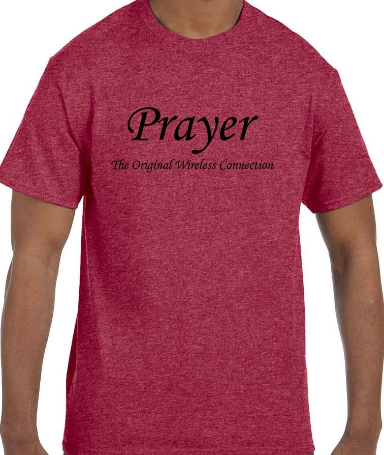 Christian Jesus Prayer The Original Wireless Connection T-Shirt ...