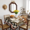 Kitchen Baking Team Table Cloth 54x54in, Waterproof Square Tablecloth ...