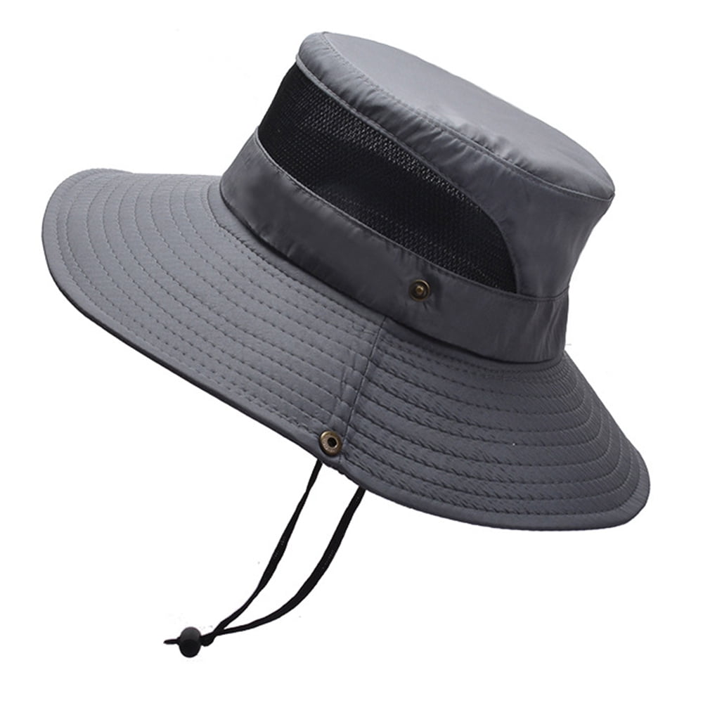 Men's sun hat, women's fishing hat, Sun Protection bucket hat Wide brim ...