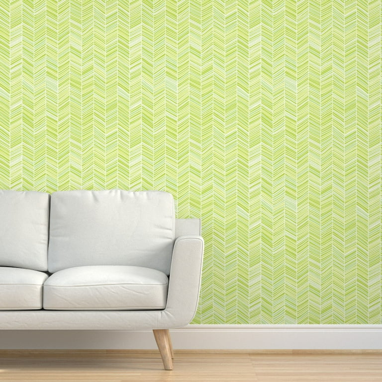Light Green Chevron