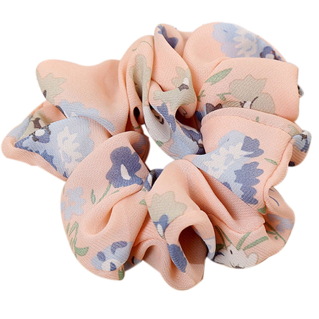 Click here for Youkk Vintage Hair Scrunchie Lady Stretch Chiffon... prices