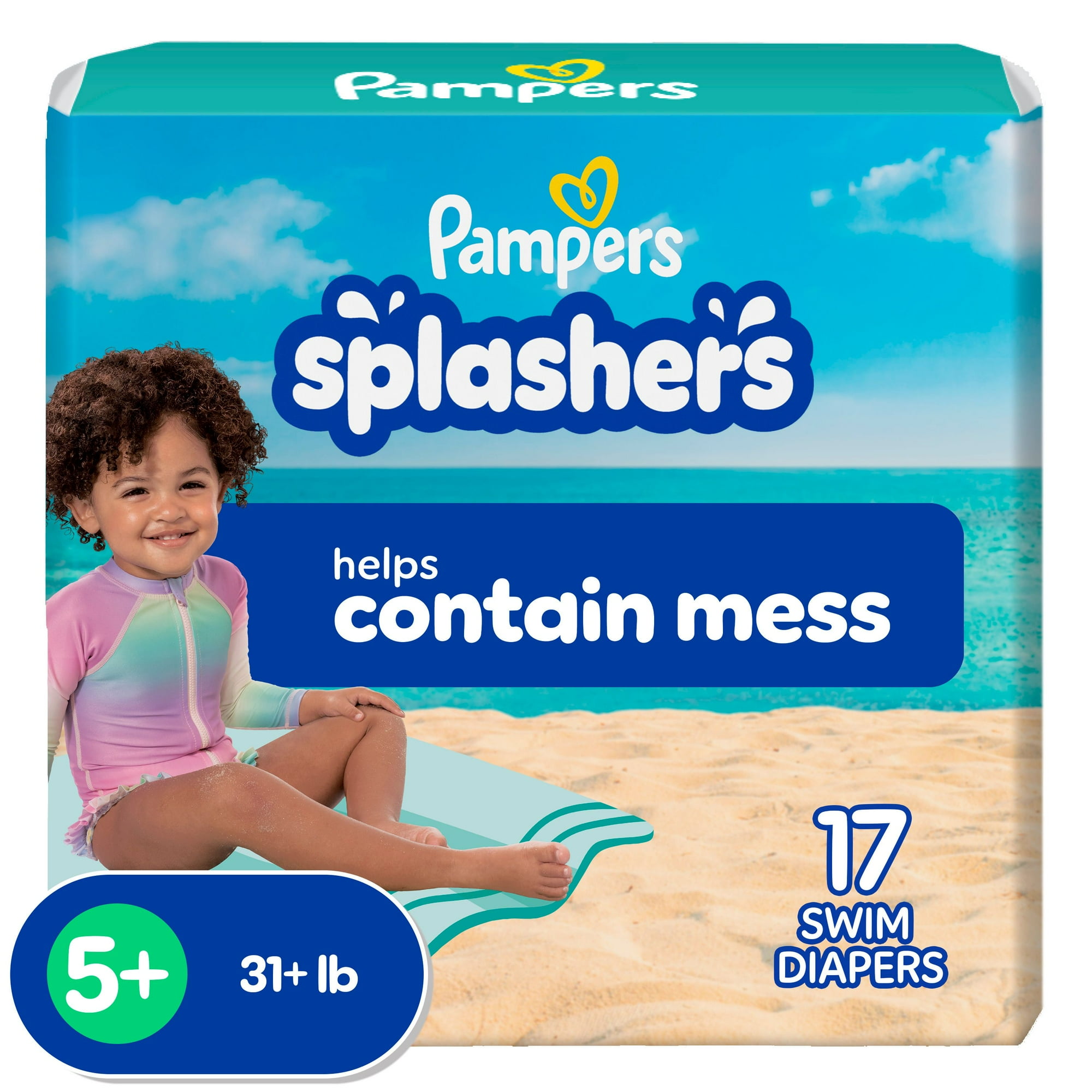 Click here for Pampers Splashers Swim Diapers  Size 5+  Disposabl... prices