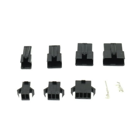 200 Pieces/Set SM Connector 2/3/4/5 Replacement Accessories Connectors ...