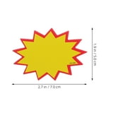 FRCOLOR 300pcs Paper Price Signs Supermarket Retail Price Signs Retail ...
