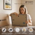 10x10 Picture Frame Set - 4 Pack, Walnut Solid Wood Photo Frames ...