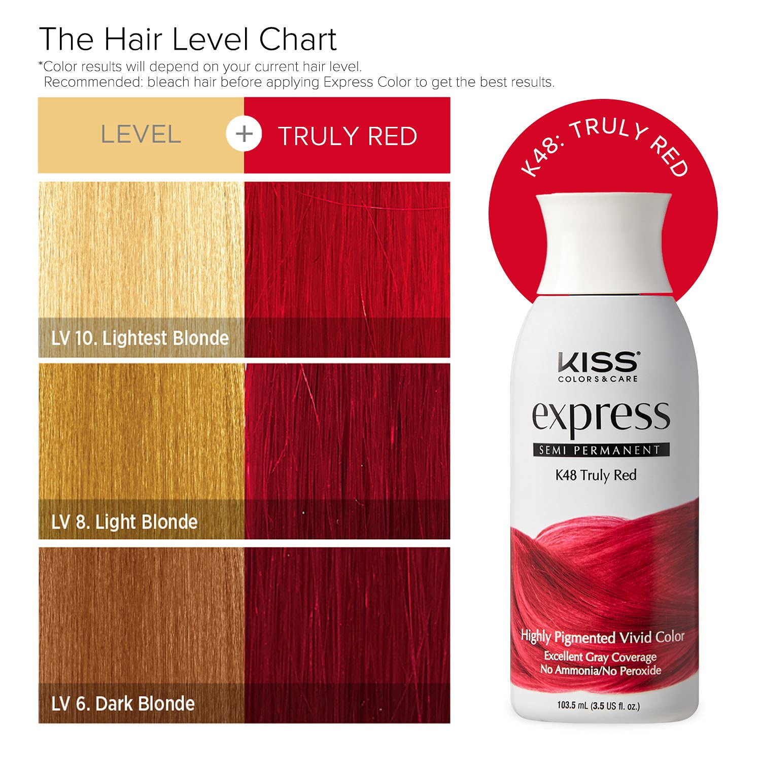 Ion Red Hair Color Chart