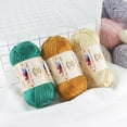 100% Acrylic Fancy Yarn 3-Pack by Yonkey Monkey Knitting Crochet DIY ...