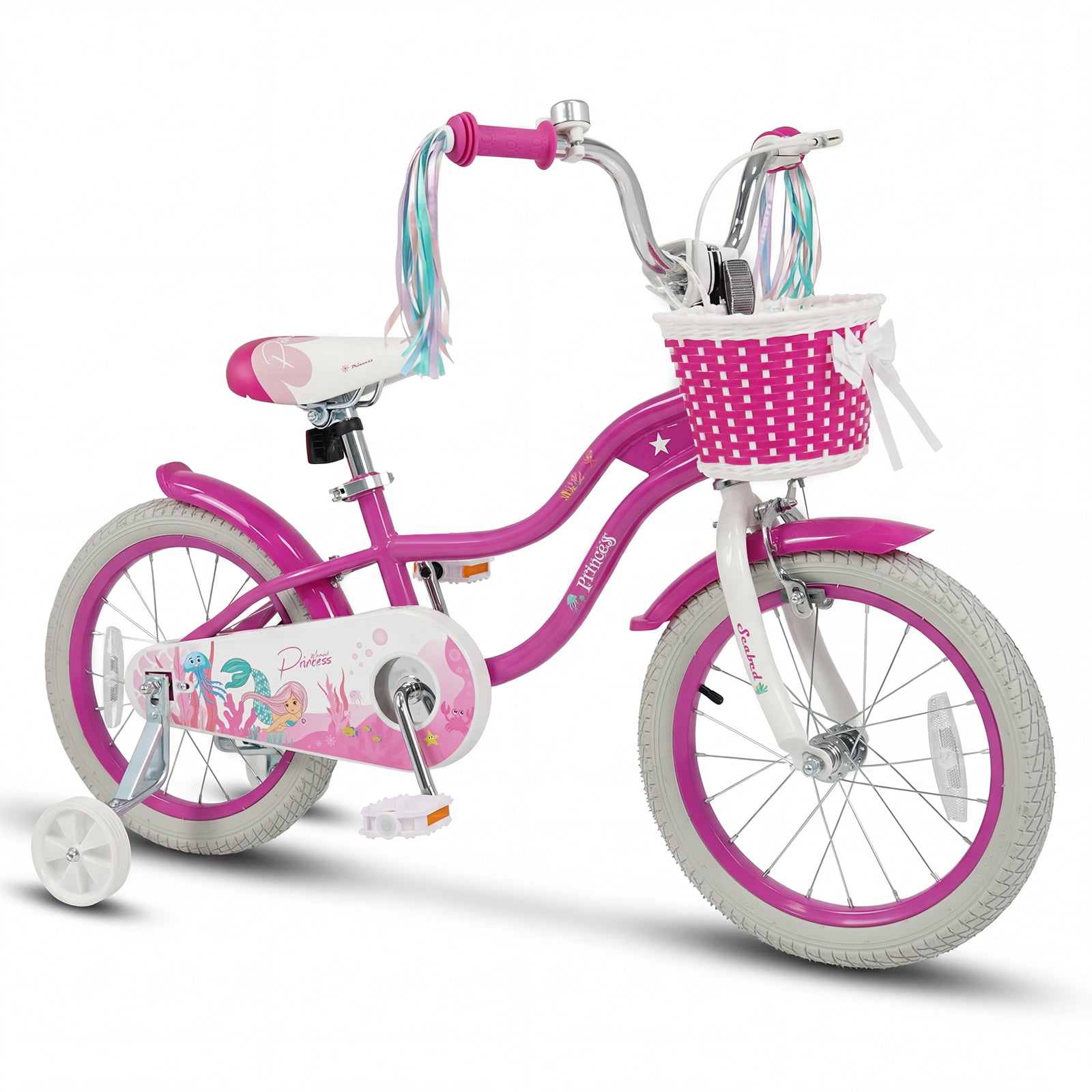 Click here for Costway 16 Kids Bike With Training Wheels Hand Coa... prices