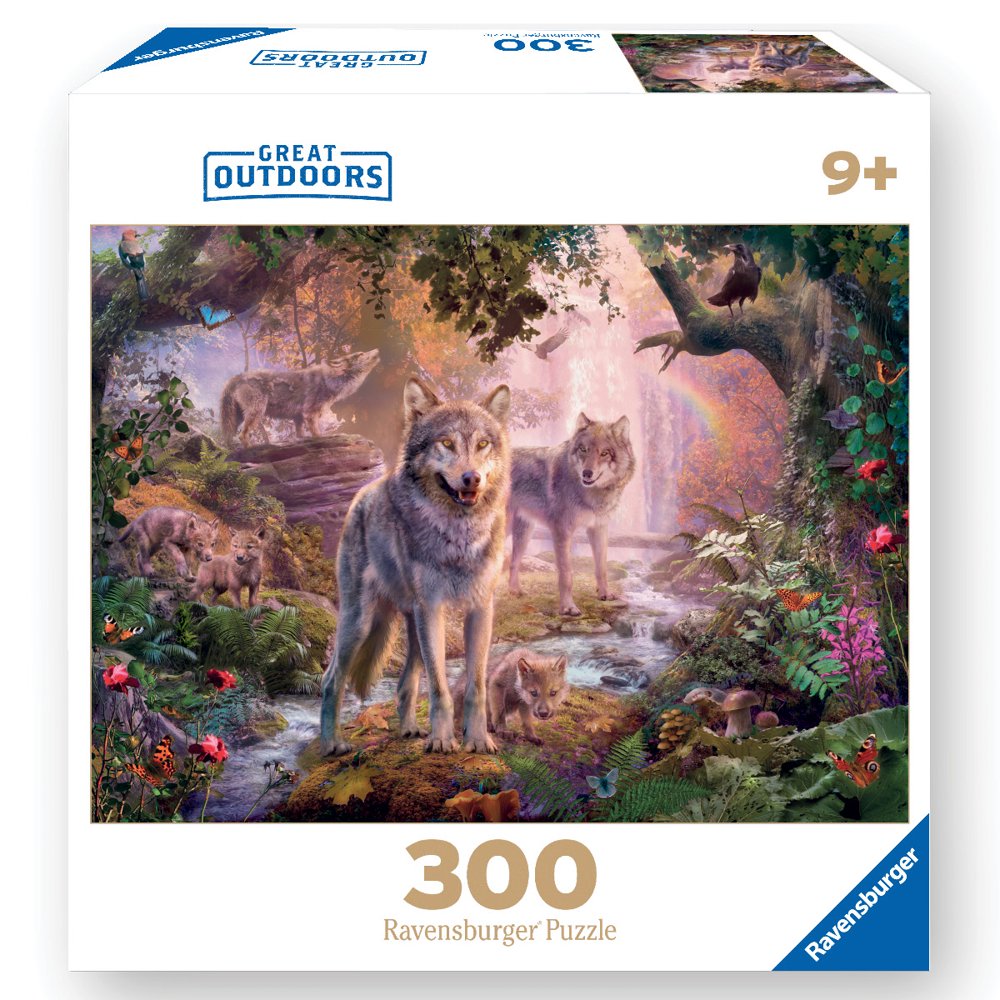 Ravensburger Great Outdoors Puzzle Series | Summer Wolves | 300 Piece ...