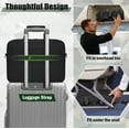 RAINSMORE 17.3 Inch Laptop Bag for Men Messenger Bag Business Laptop ...