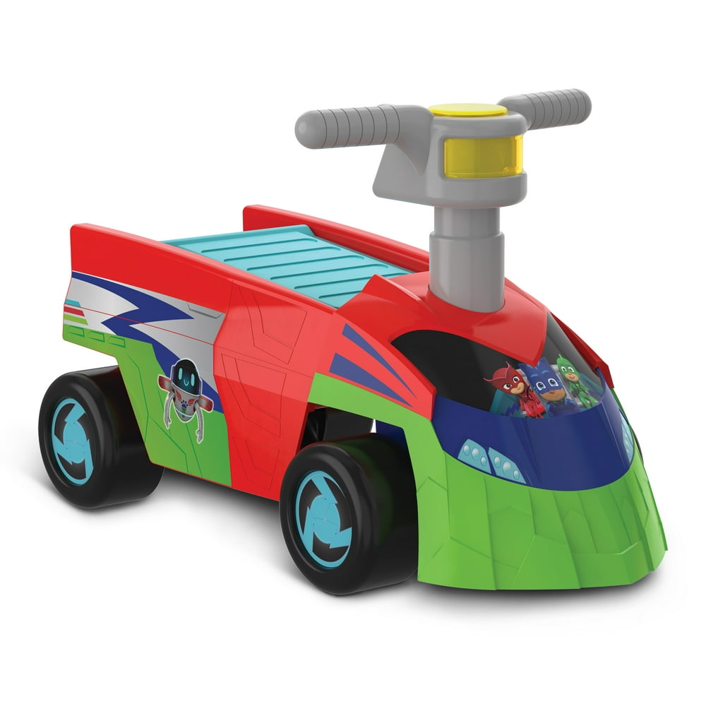 PJ Masks Seeker Ride On with 2 Mini Vehicles and Sounds - Walmart.com ...