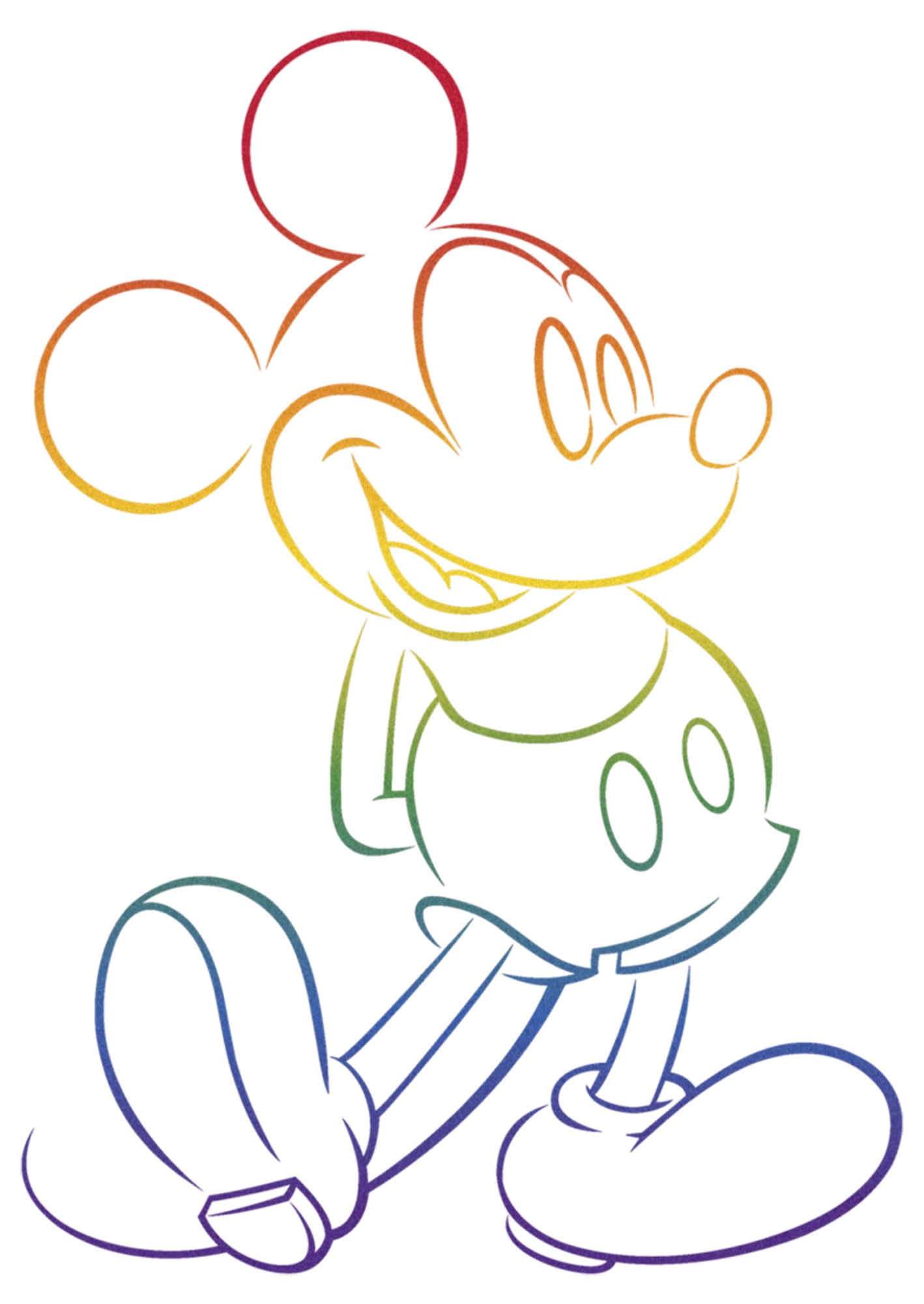 Mickey Head Outline