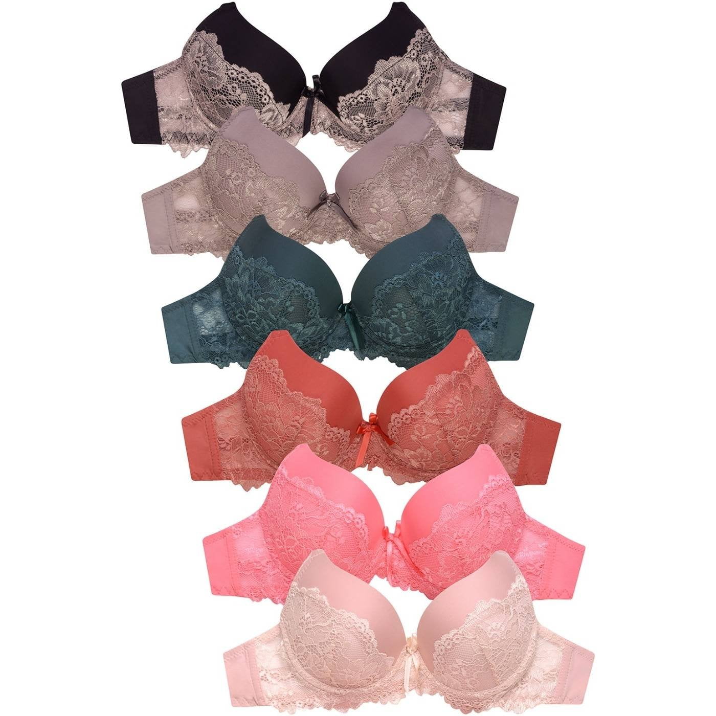 DailyWear Womens Everyday 6 Pack of Bras 4193PL1, 38C - Walmart.com