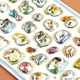 Adorable Sticker Cartoon Stickers Tiny Handcraft Stickers Reusable Tiny ...