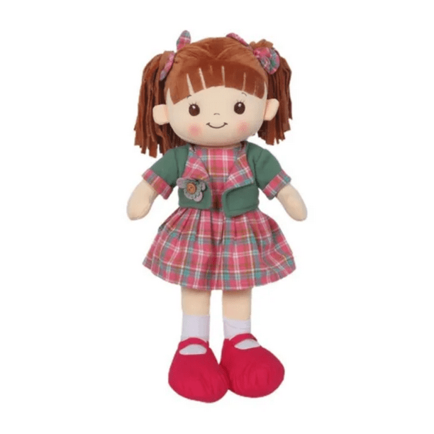 Muñeca De Trapo Y Tela Laura Didáctica 2 Linzy Toys MUÑECA DE TRAPO Y ...