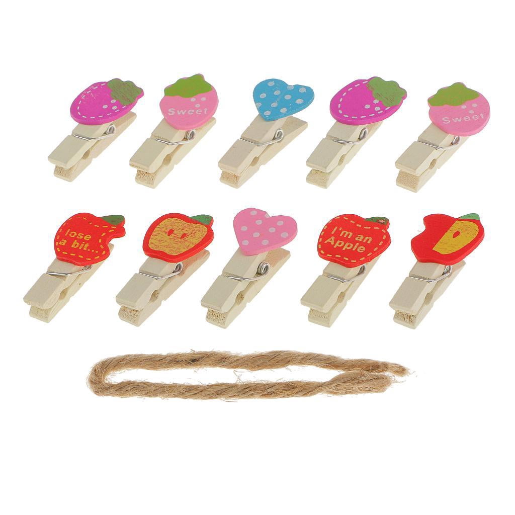 Clip de madera Peg Macarena clips de colores de pintura | Bodega ...