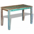 vidaXL Dining Table Solid Reclaimed Wood 45.3"x23.6"x30" - Walmart.com