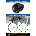 Tyger Auto TG-RK3B101S 3-Bike Hitch Mount Bicycle Carrier Rack ...
