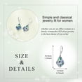 Butterfly Earrings Sterling Silver Butterfly Abalone Shell Dangle Drop ...