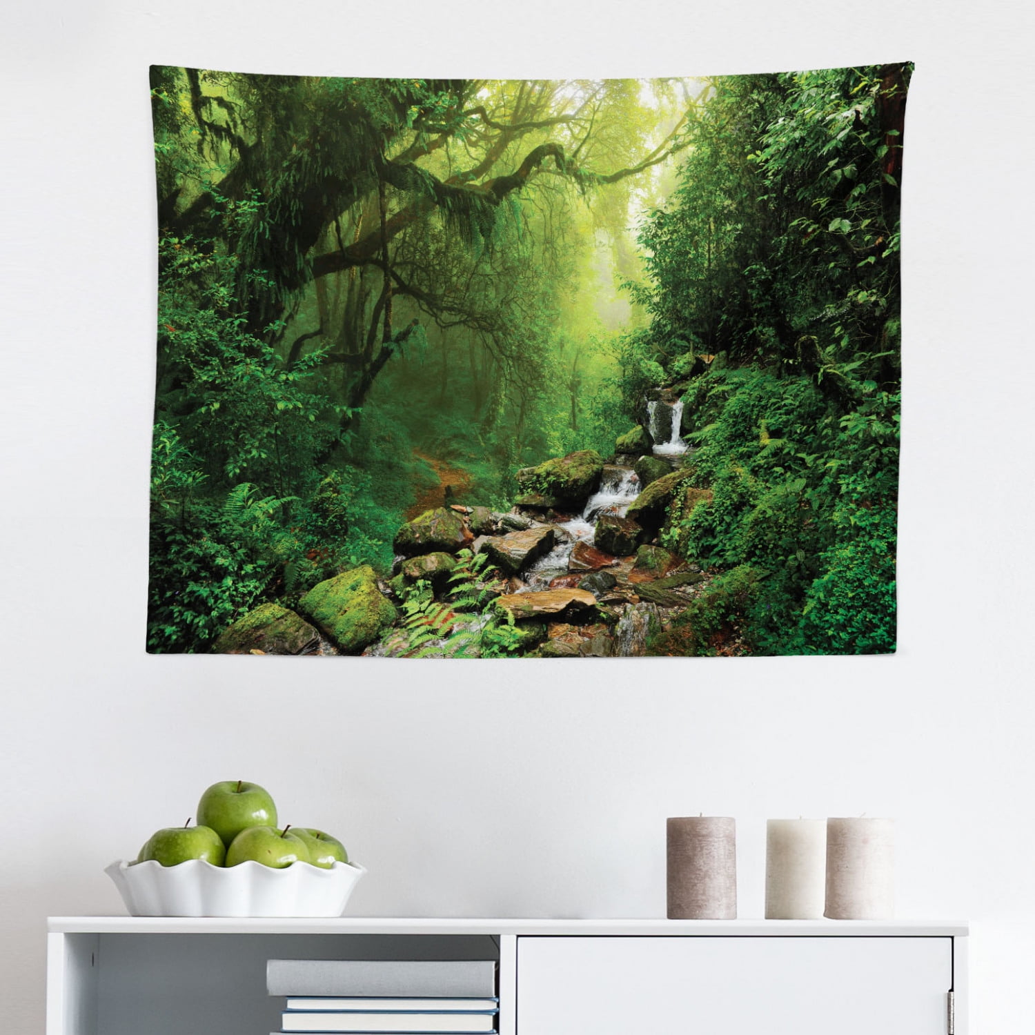 Rainforest Tapestry, Rainforest in Inthanon Mountain Chiang Mai ...