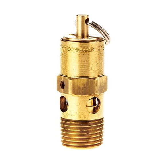 Conrader Air Safety Valve,1/4" (M) NPT Inlet SRV250-14-75 SST - Walmart.com