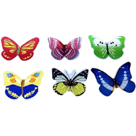 380pcs Edible Butterfly Rice Paper Butterflies Cake rations for Autumn ...