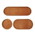 Baking Tray,Wooden Serving Tray – Smooth Varnished Finish Sturdy Flat ...