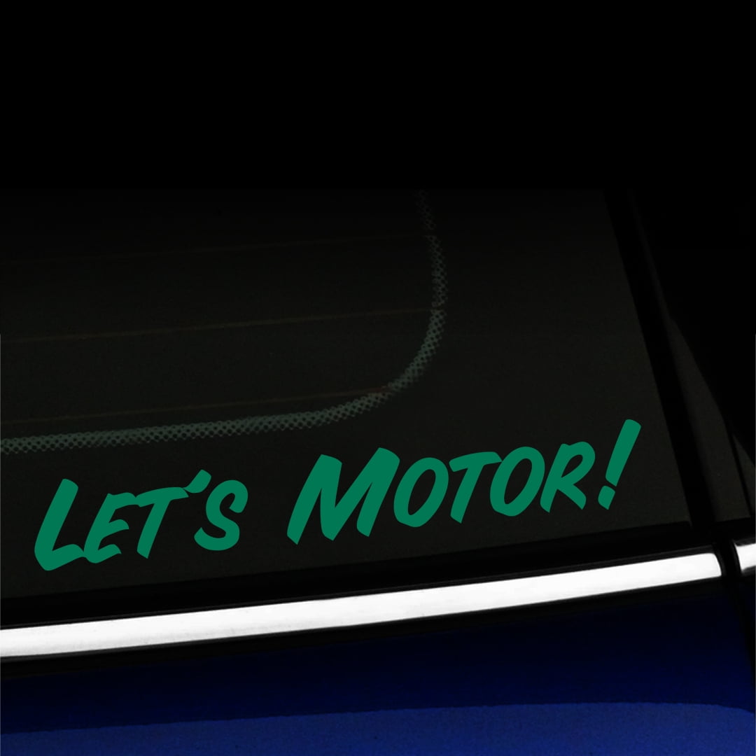 Let's motor Decal - Vinyl Decal For MINI Cooper - Choose Color - [GREEN ...