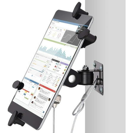 ZC5HAO Security Tablet Wall Mount for iPad, 7 to 12.9 Inch Tablets ...