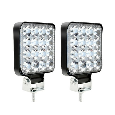 80W Tracteur Travail Lumière 9-32V 6500K IP67 Imperméable à l'Eau LED ...