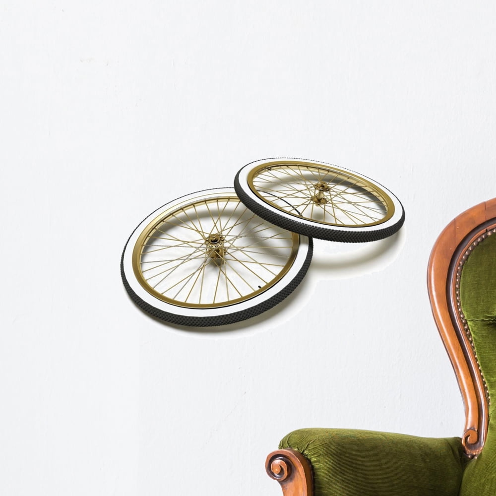 Bicycle Vintage Wheel Wall Decal by Wallmonkeys Peel and Stick Graphic ...