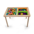 Humble Crew Interactive Toddler Sensory Play Table with 3 Multicolor ...