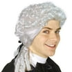 Skeleteen George Washington White Wig - Historical Colonial Powdered ...