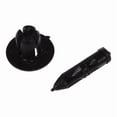 40 Pcs 7mm Hole Plastic Push Rivet Fairing Panel Fixings Clips ...