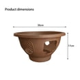 Contemporary ABS Hanging Unit Featuring Expandable Side Planting Areas ...